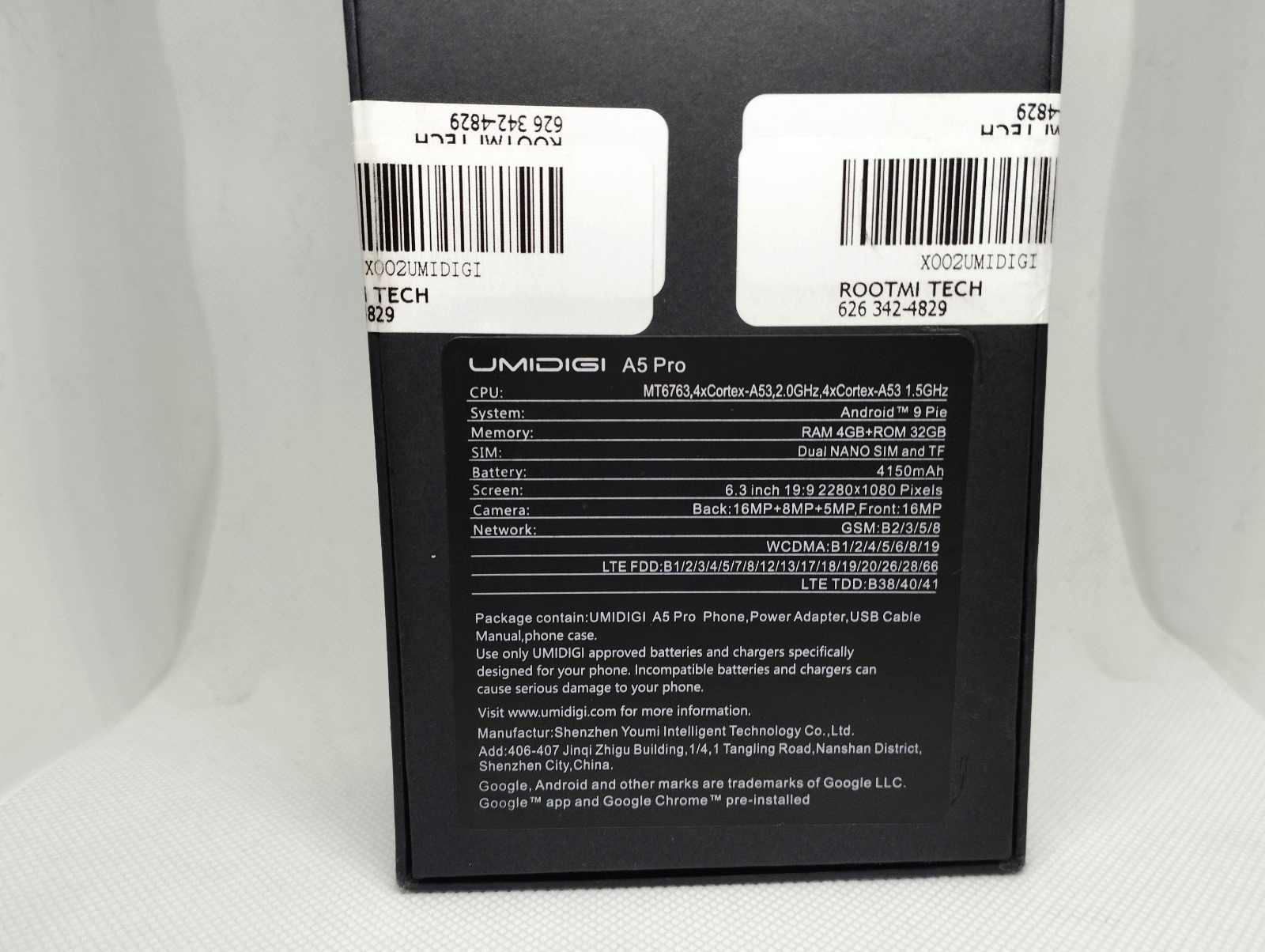 UMIDIGI A5 Pro Smartphone – Breathing Crystal (Factory GSM Unlocked ...