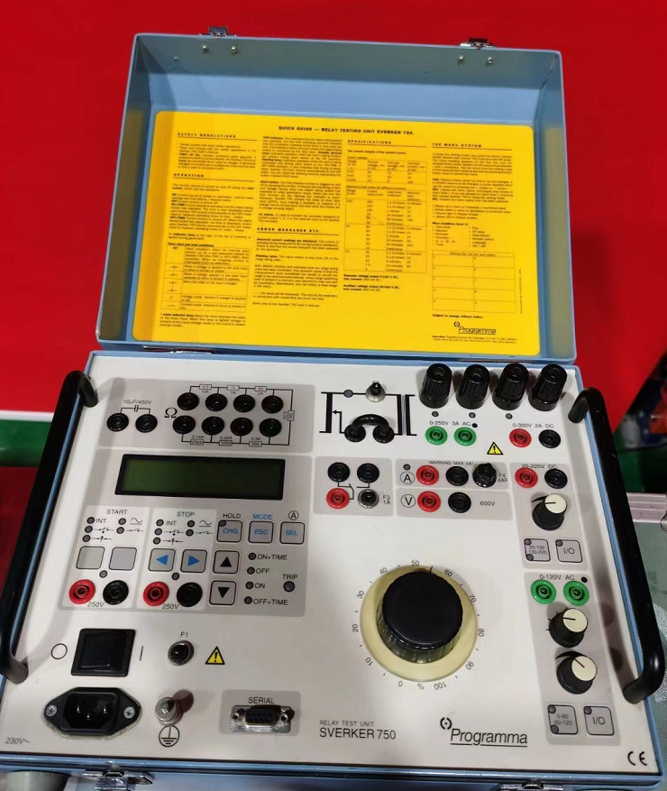PROGRAMMA SVERKER 750 Relay protection tester | eBay