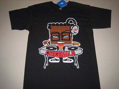 Adidas Originals “DJ Blockhead” T-Shirt Black Men's Small Medium Large ...