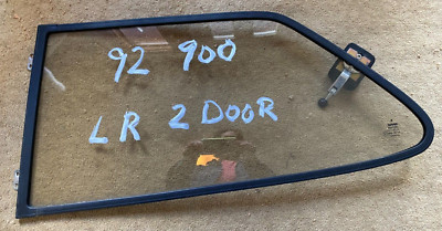 Window-LEFT REAR. Saab 900 up to 1993. 3-door COUPE | eBay