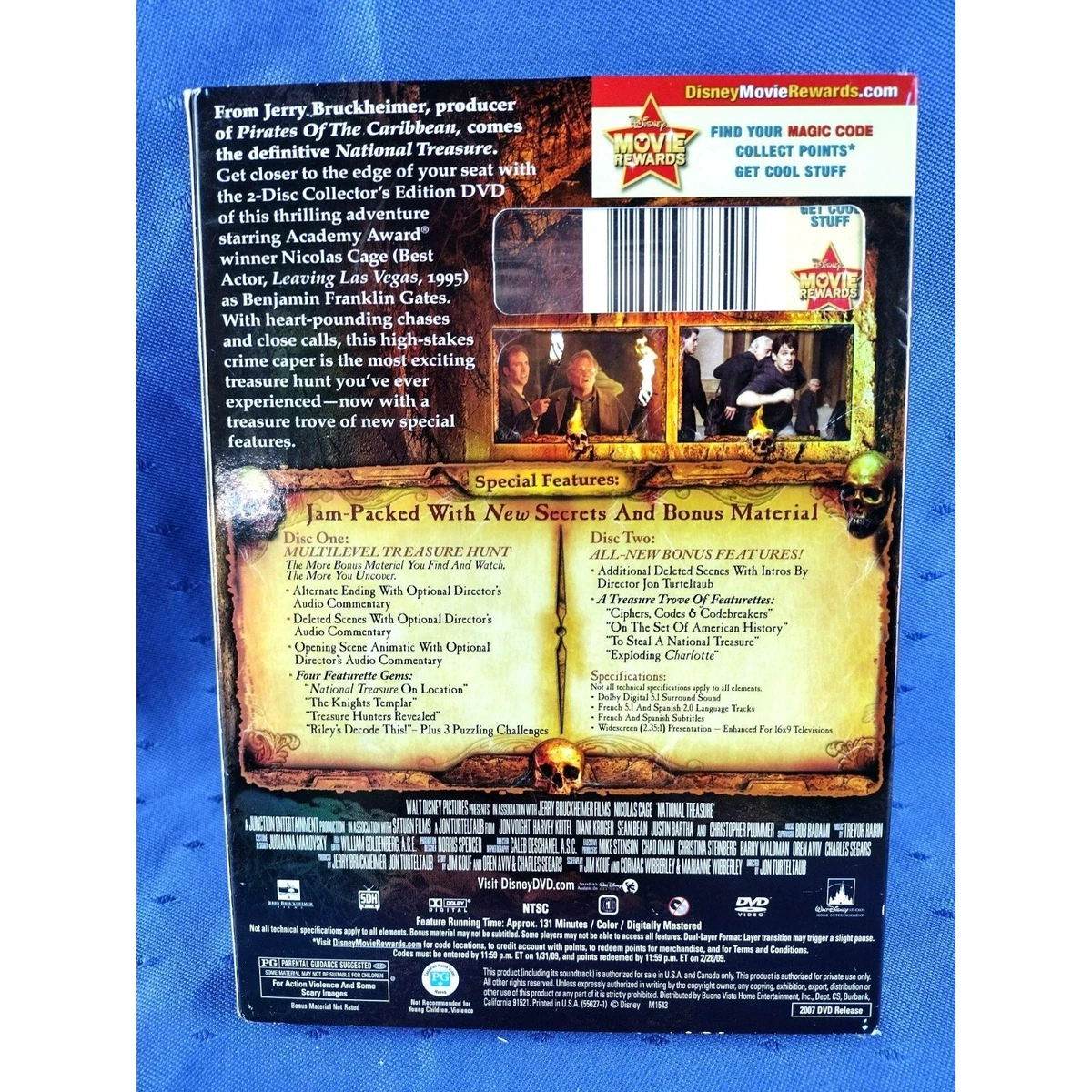 National Treasure Codes