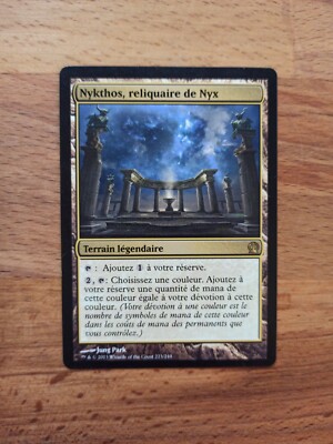 Carte Magic - Nykthos Reliquaire de Nyx FR | eBay