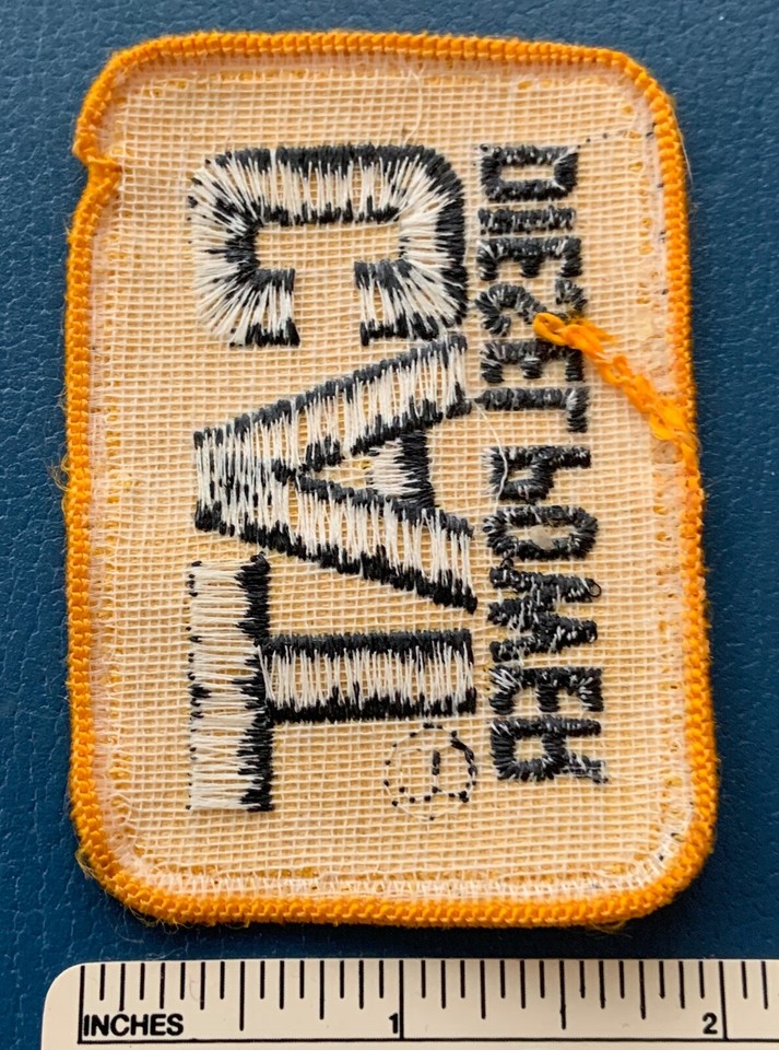Vintage CAT DIESEL POWER Embroidered PATCH Catapillar Equipment Badge ...