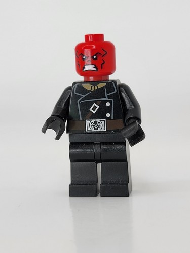LEGO Red Skull Dark Brown Belt Minifigure sh107 Super Heroes 76017 A9 ...