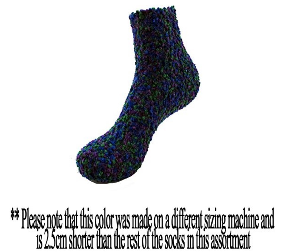 4 pairs of Knobby Fuzzy Fleecy Socks assortment 81 | eBay