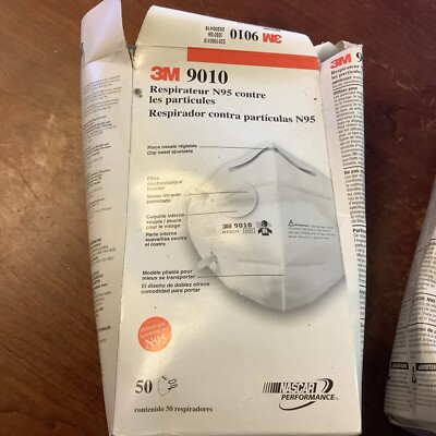 3M 9010 N95 Niosh Protective Disposable FaceMask CDC Approved ...