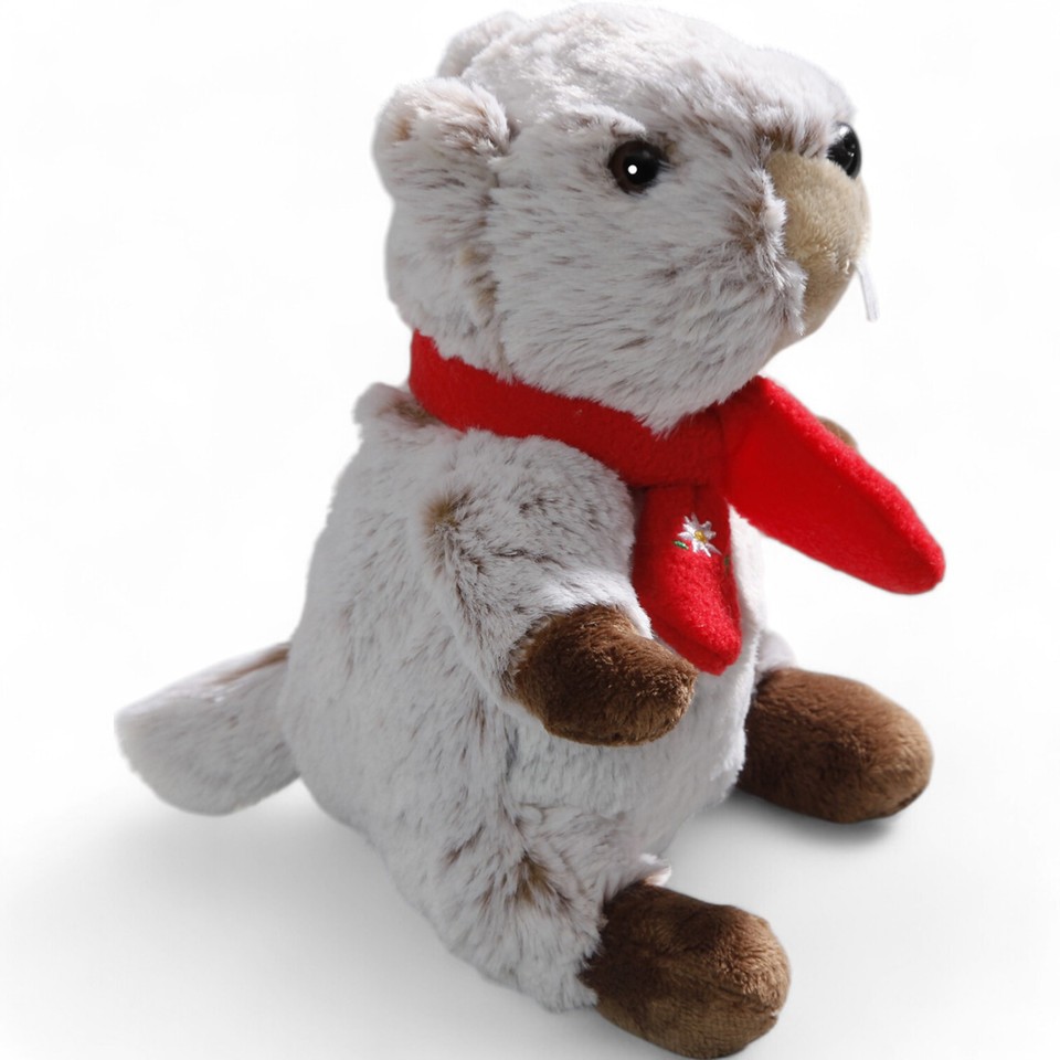 Marmot with scarf, Stuffed Animal, Plush Toy | eBay