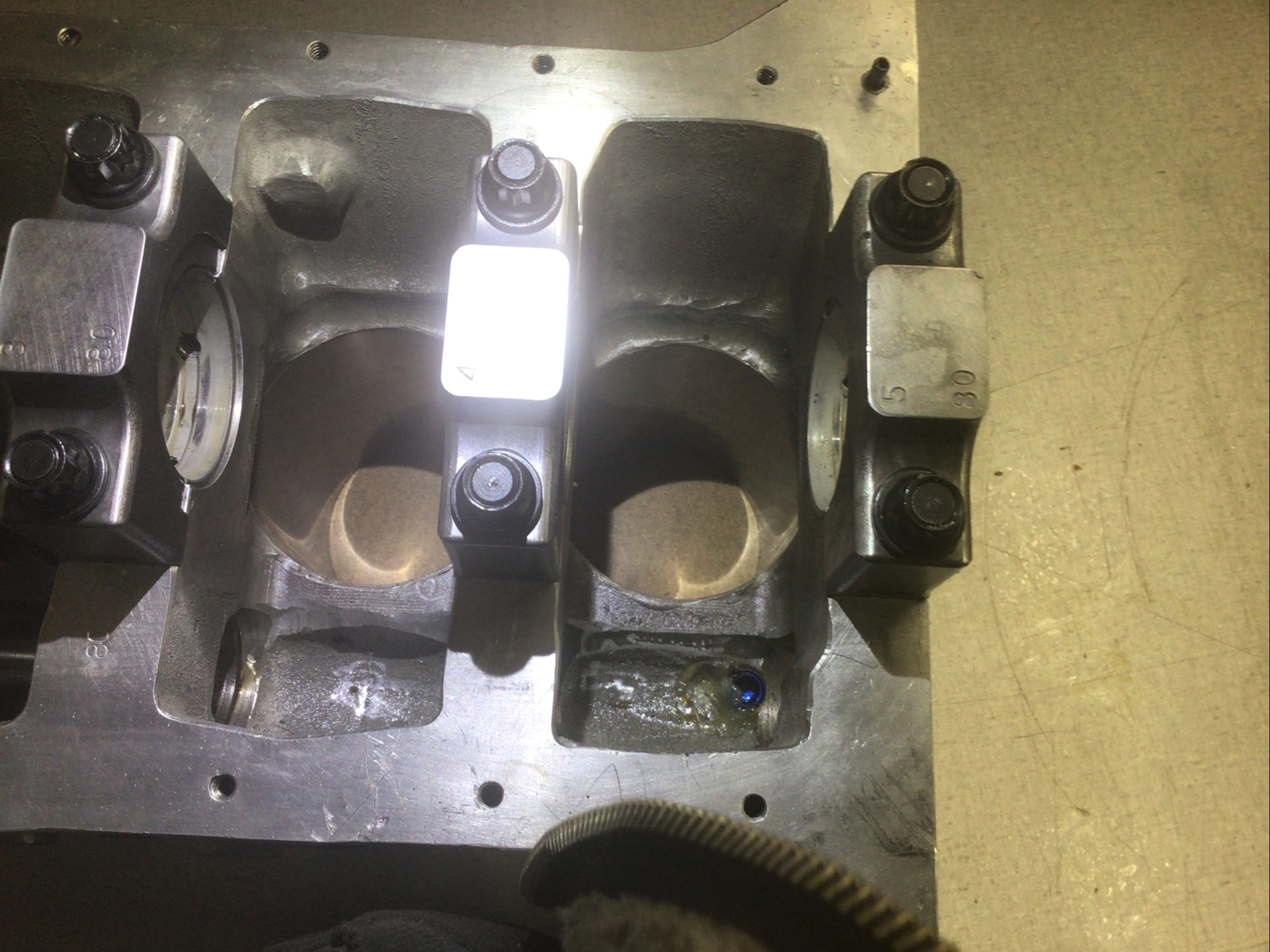 Cosworth BDA Formula Atlantic Engine Block Modified For SWIFT Big Bore ...