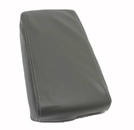 Synthetic Leather Gray Console Lid Armrest Cover Fits 96-04 Nissan ...
