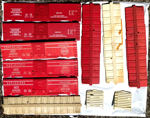 Lionel 6470 Exploding Boxcar Parts Lot, 11 Pieces | eBay