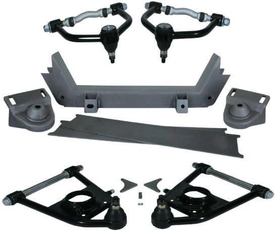 1955-59 Chevy GMC Truck Mustang II IFS Front End Crossmember Tubular A ...