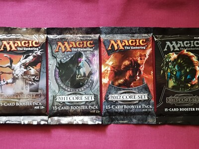 Magic The Gathering CORE SET Booster pack lot M10 M11 M12 M13 new ...