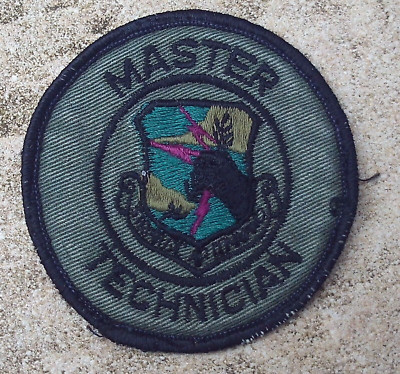 Patch US Air Force "Strategic Command-Master Technician" | eBay