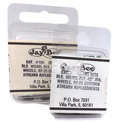 Jay Bee #101 Wheels 42" Black Nickel HO Scale Model Railroad Train RP ...