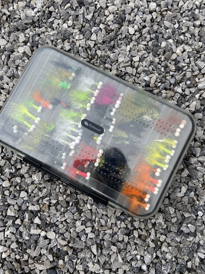 wychwood competition fly box with flies | eBay UK