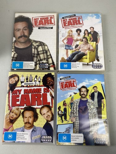 My Name Is Earl Complete Seasons 1, 2, 3, & 4 Series 1 - 4 DVD (T14) | eBay