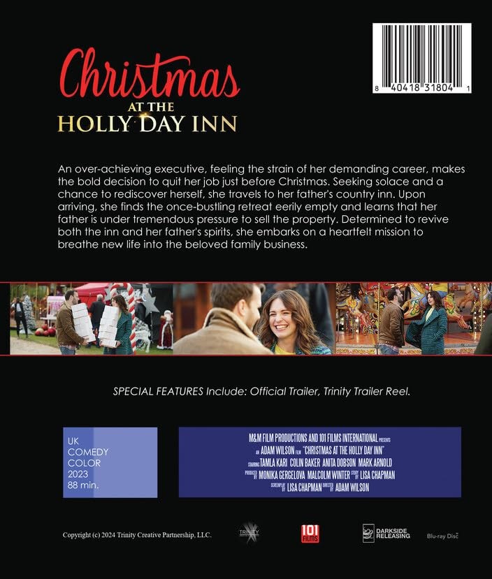 Christmas at the Holly Day Inn (Blu-ray) Anita Dobson Tamla Kari (US ...