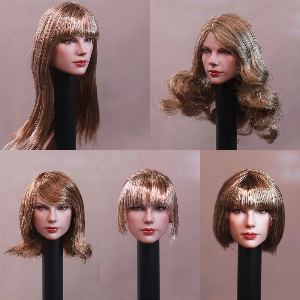 HaHtoys 1/6 Singer Taylor Swift Head Sculpt Fit 12" PH Female Action ...