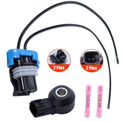 KNOCK SENSOR W/ Pigtail For NISSAN 22060-7B000 Frontier 99-04 ...