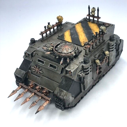 Iron Warriors Chaos Space Marine Rhino APC Warhammer 40K Classic Games ...