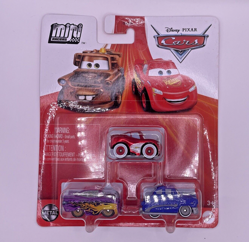 Disney Pixar Cars Mini Racers Ramone, Crusin' Lightning McQueen, Doc ...