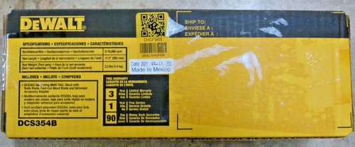 Dewalt DCS354B Oscillating Multi-Tool for sale online | eBay