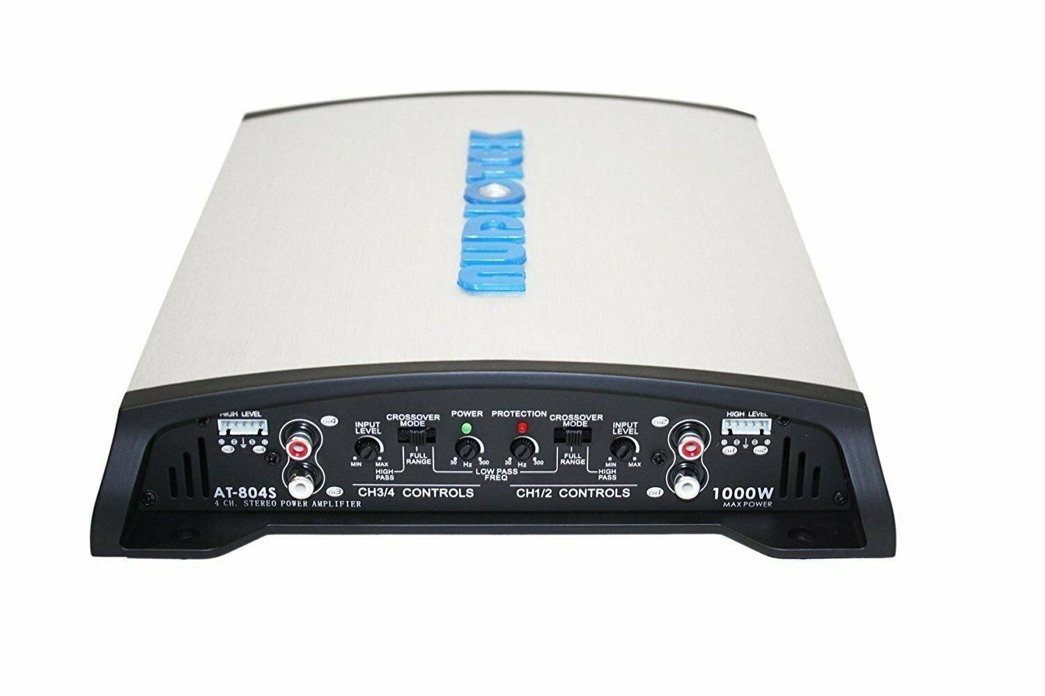 Audiotek AT804S 4 Channels Class AB 2 Ohm Stable 1000w Stereo Power Car ...