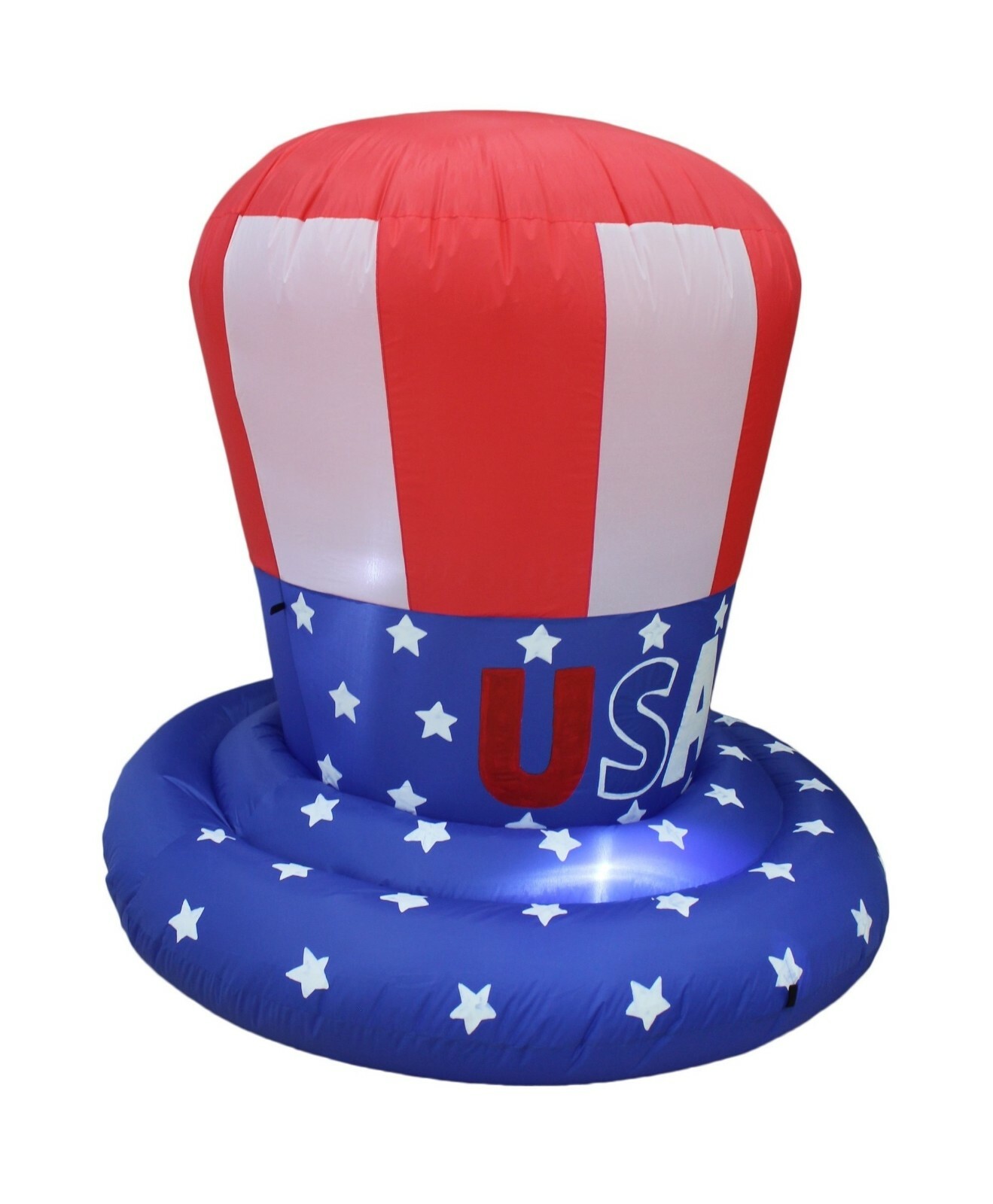 PATRIOTIC INFLATABLE AMERICAN FLAG 4TH OF JULY UNCLE SAM STAR SPANGLE ...