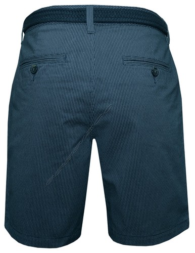 Mens Smart Shorts 100% Cotton Belted Bermuda Casual Summer Ex Store 30 ...