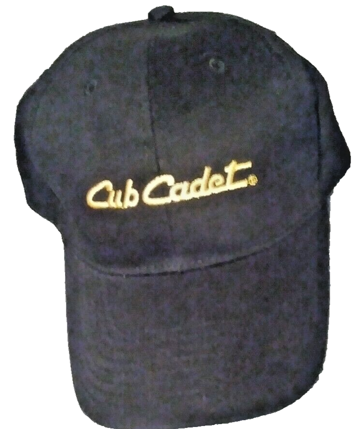 Cub Cadet by Hit Wear Men's Black Baseball Hat Cap Adjustable Back ...