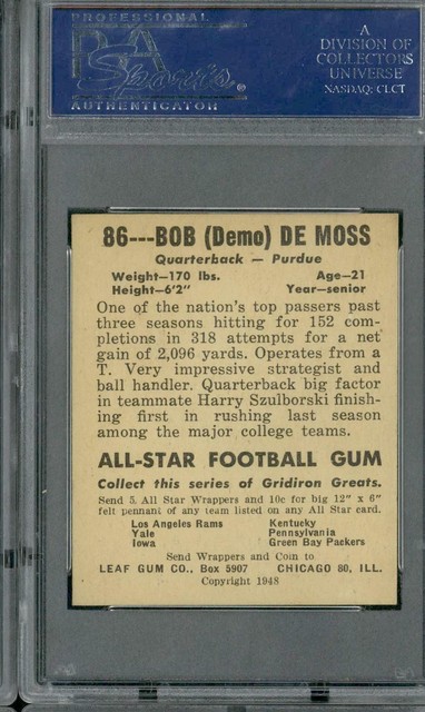 1948 Leaf - #86 Bob DeMoss (RC) for sale online | eBay
