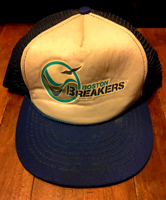 Vintage 1982 BOSTON BREAKERS USFL Football (Adjustable Snap Back) Mesh ...