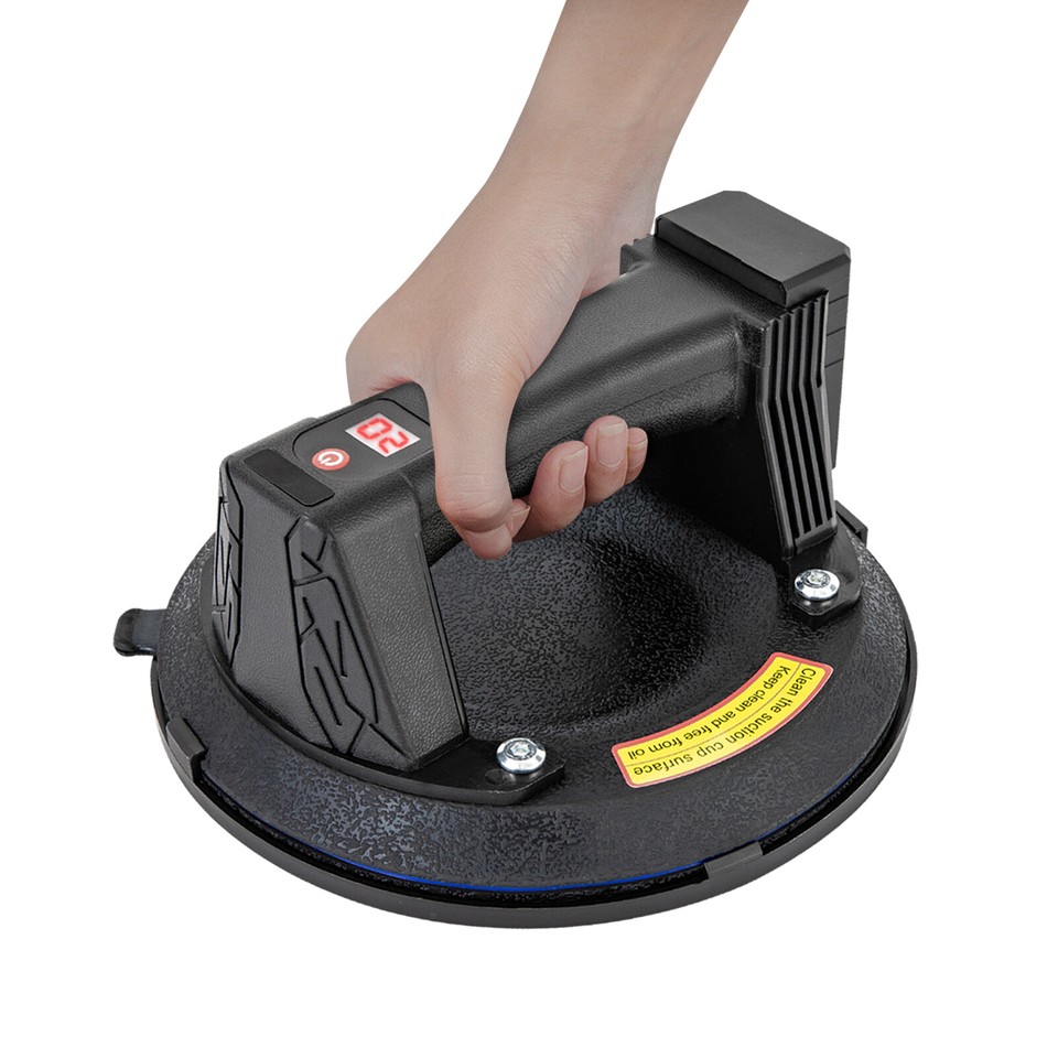 8 Inch Handheld Electric Vacuum Suction Cup Glass Tile Sucker Tile ...