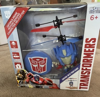 Transformers Optimus Prime Motion Sensing Character Helicopter | eBay