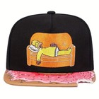 Fashion Snapback the Simpsons Baseball Cap Funny Homer Simpson Hat ...