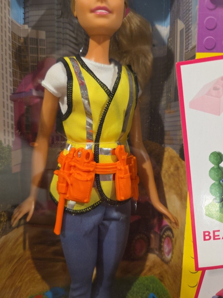 Barbie Career Doll Builder Lego Type Blocks NRFB You Can Be Anything ...