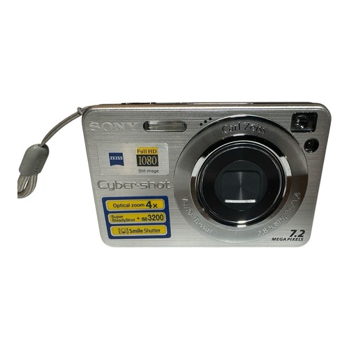Sony Cyber-shot DSC-W120 7.2MP Compact Digital Camera With Case | eBay