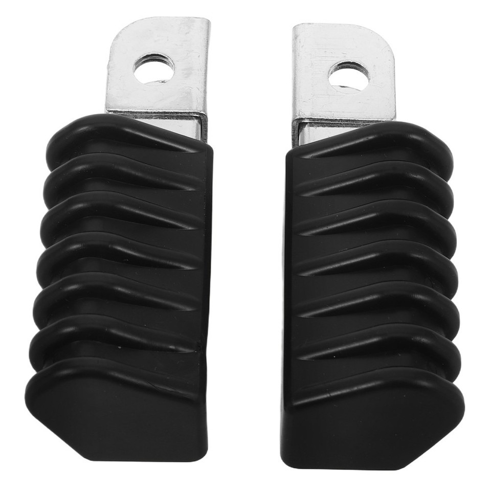 1 Set Motorcycle Footrest Pegs - Anti-Skid Aluminium Alloy Motorcycle ...