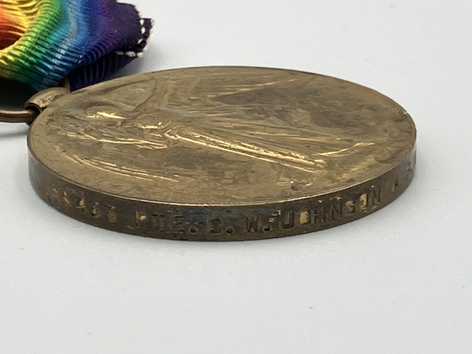 WW1 British Service Medals inc Allied Victory Medal British War Medal ...