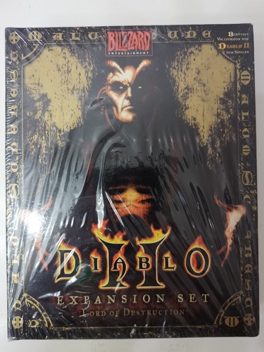 Diablo 2 Expansion Set Lord of Destruction sealed Sammler Big Box OVP ...