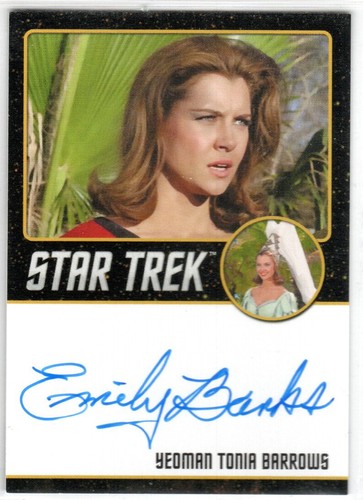 STAR TREK THE ORIGINAL SERIES 50TH ANNIVERSARY EMILY BANKS AS BARROWS ...
