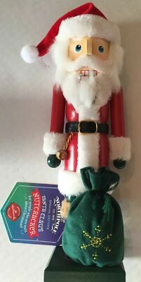 New HALLMARK NORTHPOLE Santa Claus WOODEN CHRISTMAS NUT CRACKER 2014 | eBay