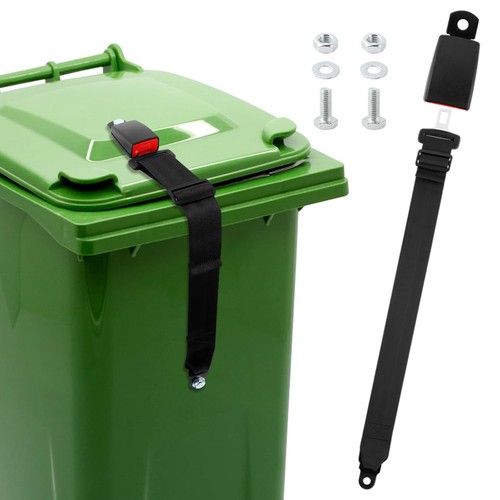 Trash Can Lock Garbage Can Lid Locks Buckle Trash Can Locks for Animals ...