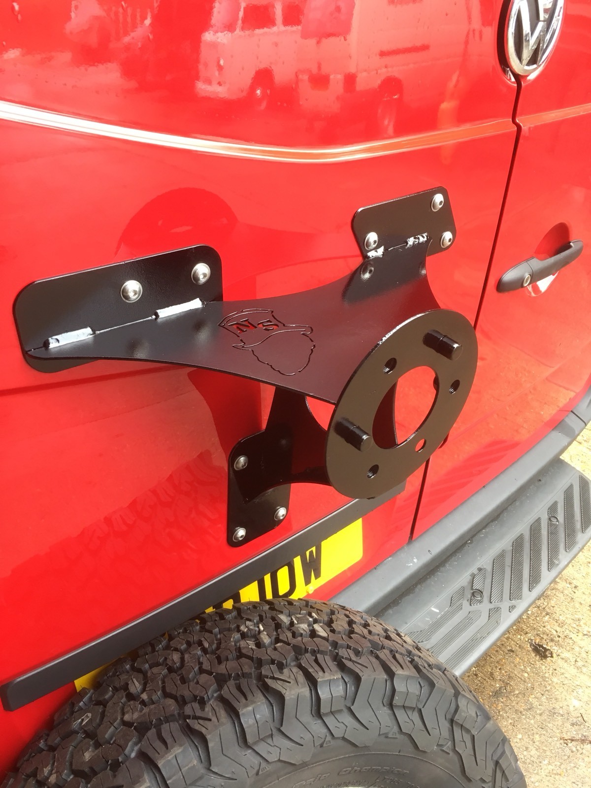 VW Crafter Spare Wheel Carrier Mount 2016 - 2020 Model | eBay UK