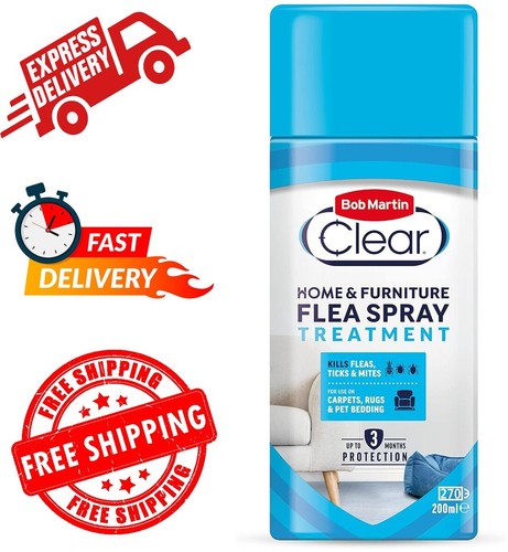 Bob Martin Clear | Flea Spray for the Home | Kills Fleas, Ticks & Dust ...