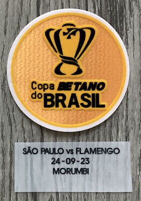 Patch Final Copa Do Brasil 2023 + Match Day 24.09.23 - São Paulo | eBay