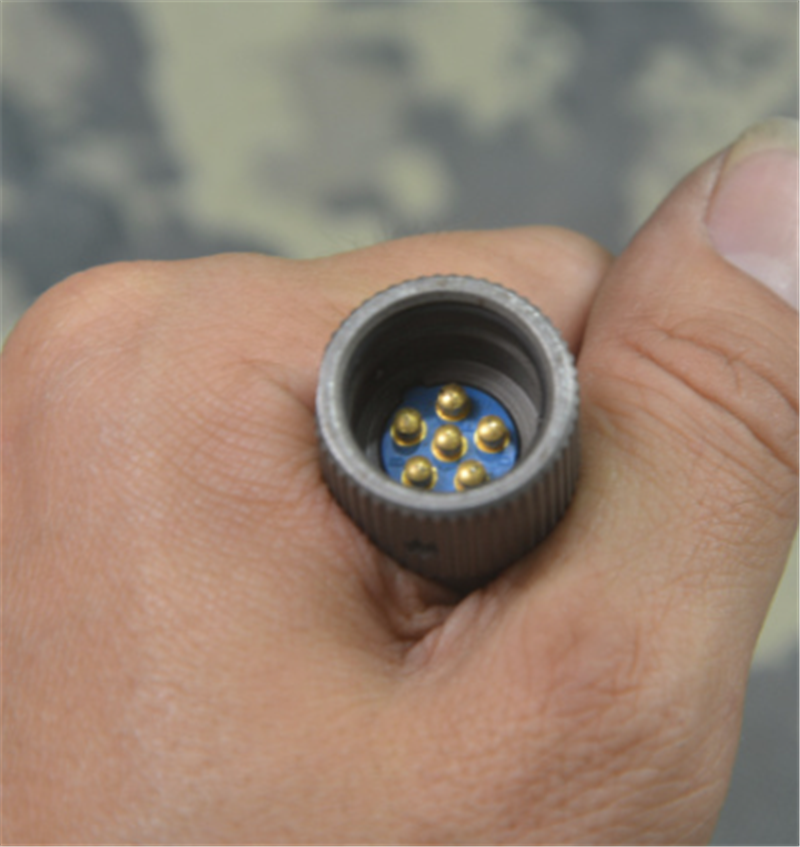 US Ship!!Hand Microphone Military 6-Pin Speaker Mic PTT for TCA PRC152 ...