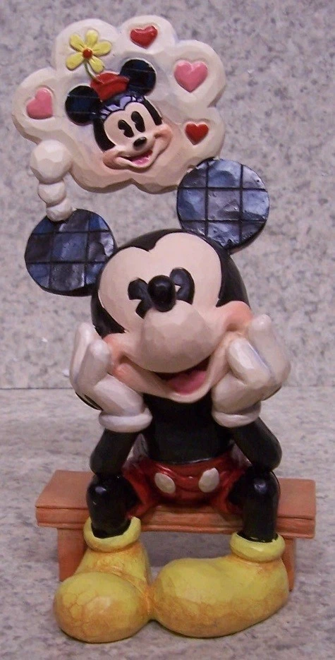 Minnie Mouse Thinking