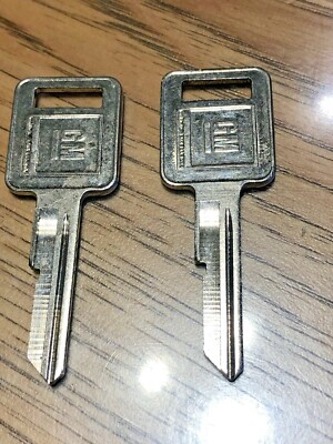 GM OEM Key Blanks Uncut Pair | eBay