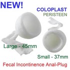 20pcs Coloplast Peristeen Foam Cup Rectal Plug Fecal Incontinence ...